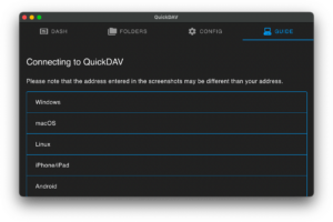 QuickDAV – SciActive Inc